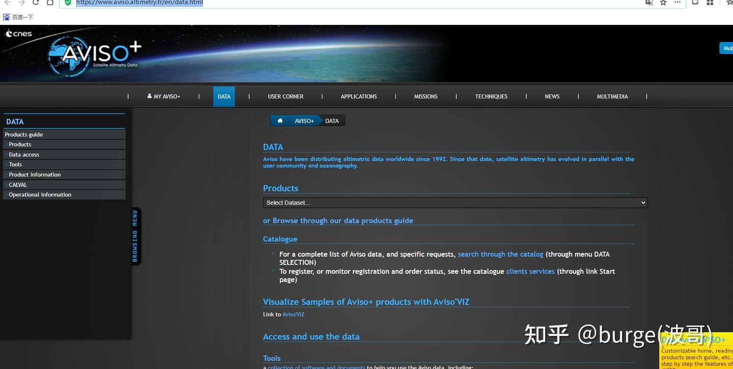 AVISO数据下载介绍和教程 - 知乎
