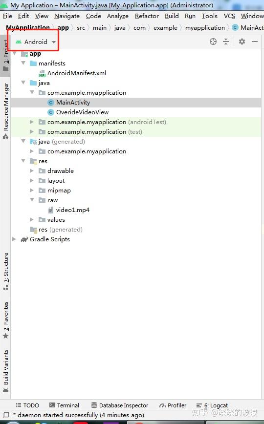 安卓简单播放视频 - 知乎