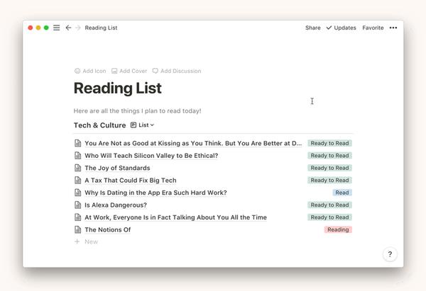 【Notion教程】Notion Lists - 列表 - 知乎