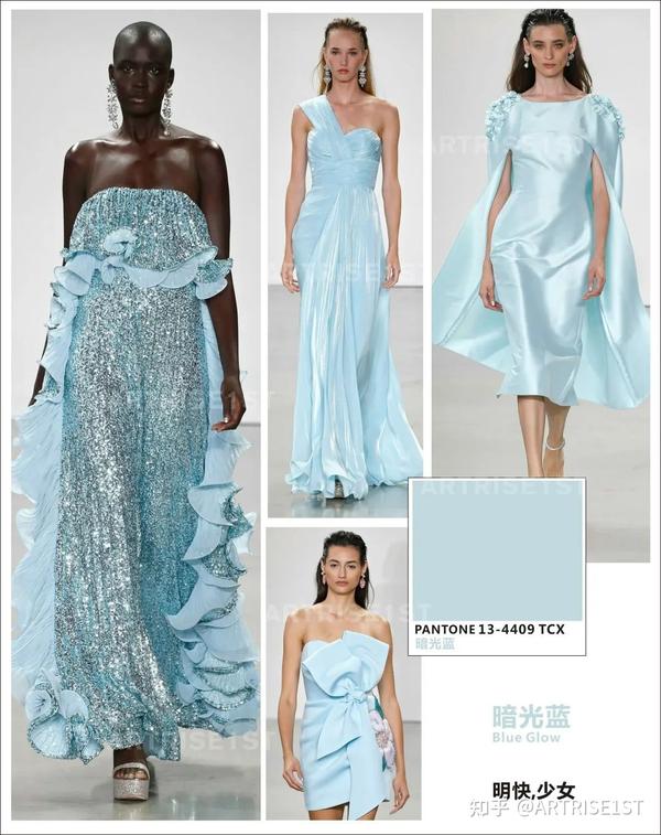 2023/24SS春夏女装秀场色彩趋势&蓝色系 - 知乎