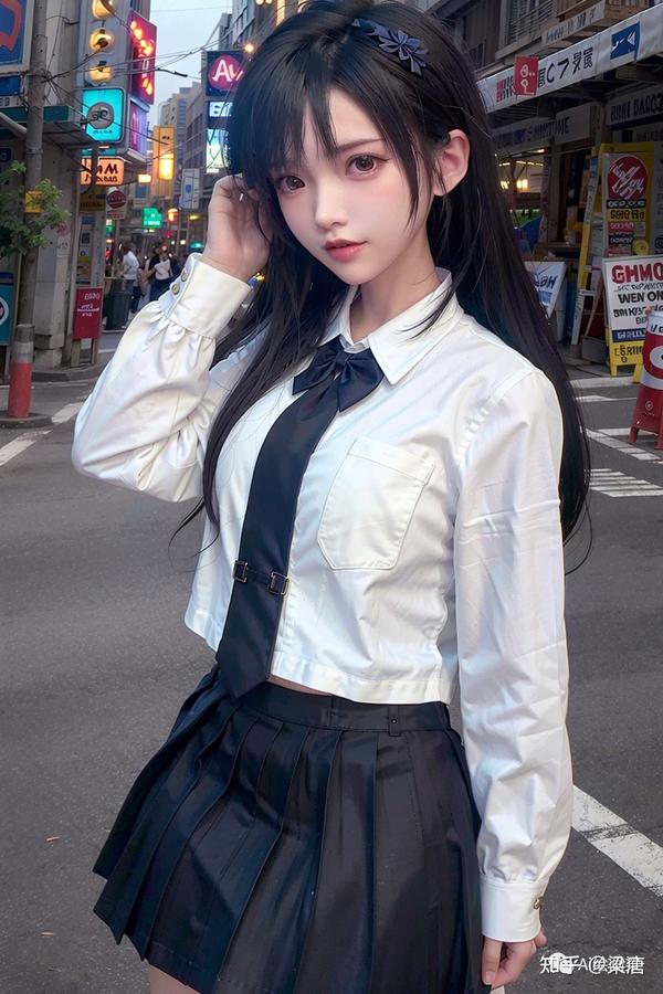 Ai绘画，JK少女 - 知乎