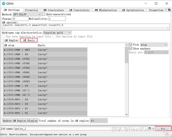 Schrödinger教程 | Defining QM and MM regions in QSite - 知乎