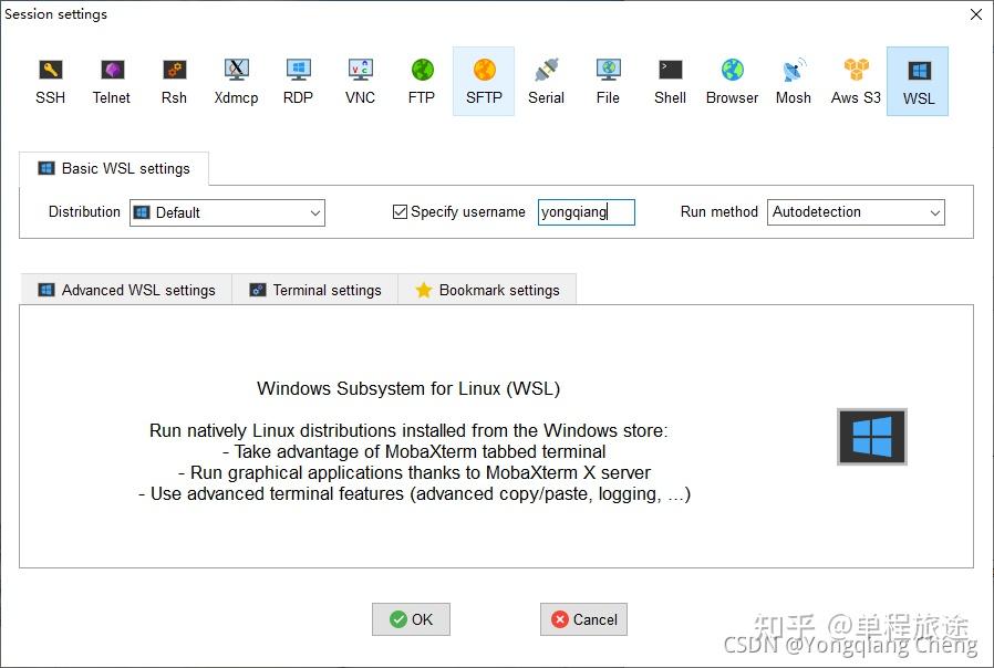 wsl上如何使用mobaxterm的xserver？ - 知乎