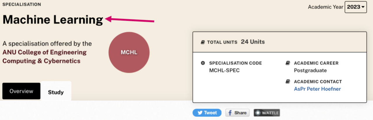 ANU Master of Computing 保姆级选课指南 - 知乎