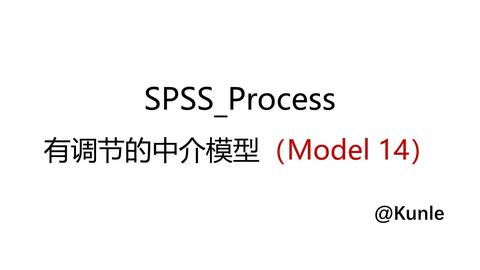 SPSS_Process—“有调节的中介模型”（Model 5） - 知乎
