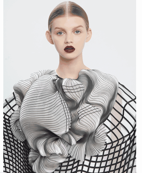 服装面料再造（篇十）— 以色列时装设计师Noa Raviv完美的3D打印技术运用到服装造型中去 - 知乎