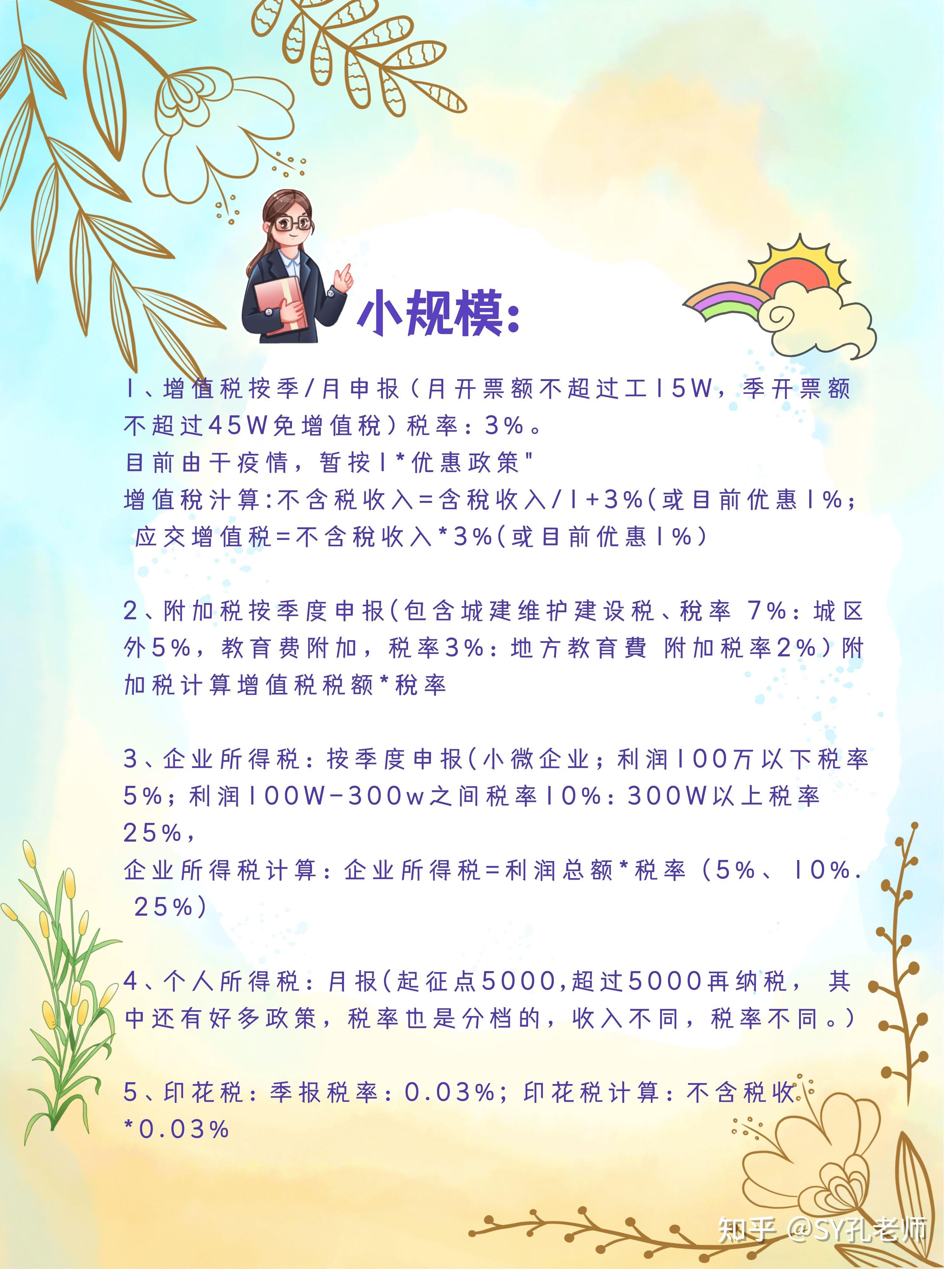 常熟会计做账实操培训：会计每月要报哪些税，什么时候报，税率又是多少 知乎