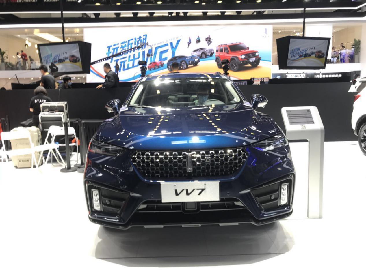 实拍VV7科技版，新车售价为19.28万元 - 知乎
