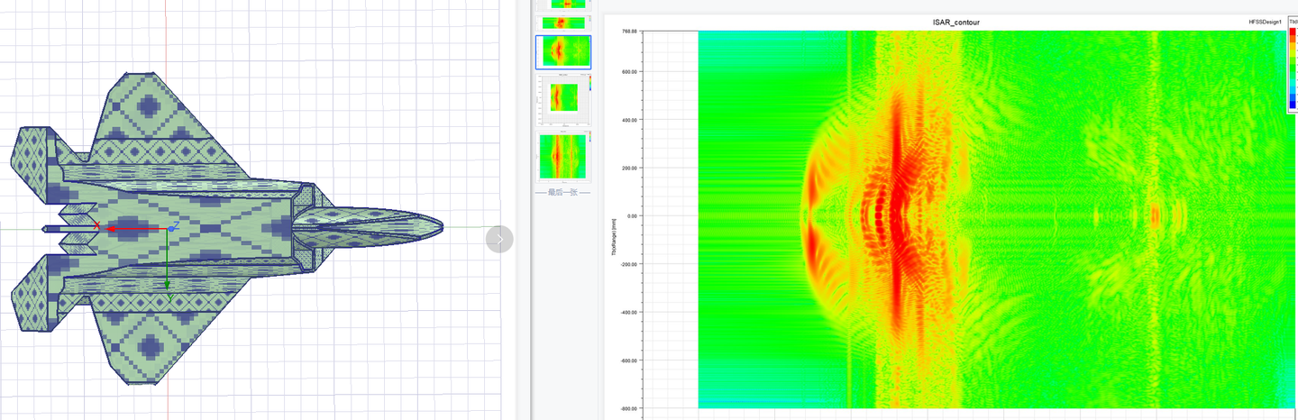 基于Ansys electronics suite&三维几何模型仿真ISAR图像 - 知乎
