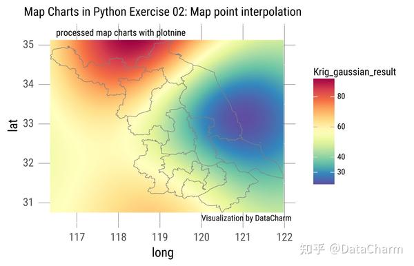 空间绘图 | Python-pykrige包-克里金(Kriging)插值计算及可视化绘制 - 知乎