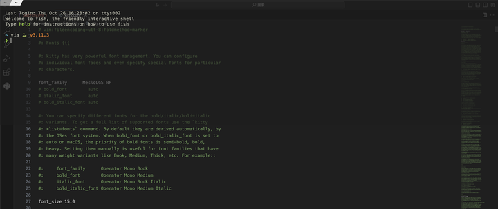Mac下Kitty/Alacritty模拟iTerm2的快捷键吸顶窗口 - 知乎