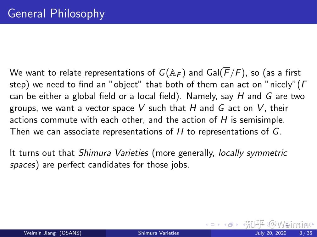 Shimura Varieties and Langlands-Kottwitz method - 知乎