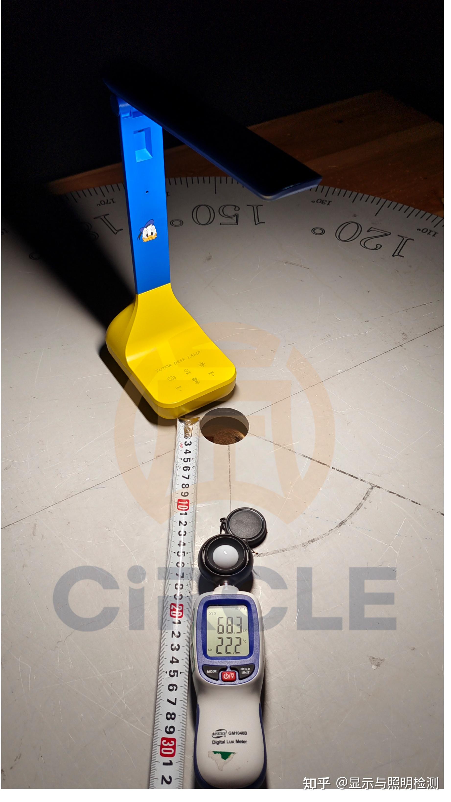 LED台灯照度均匀度AA等级测试报告 - 知乎