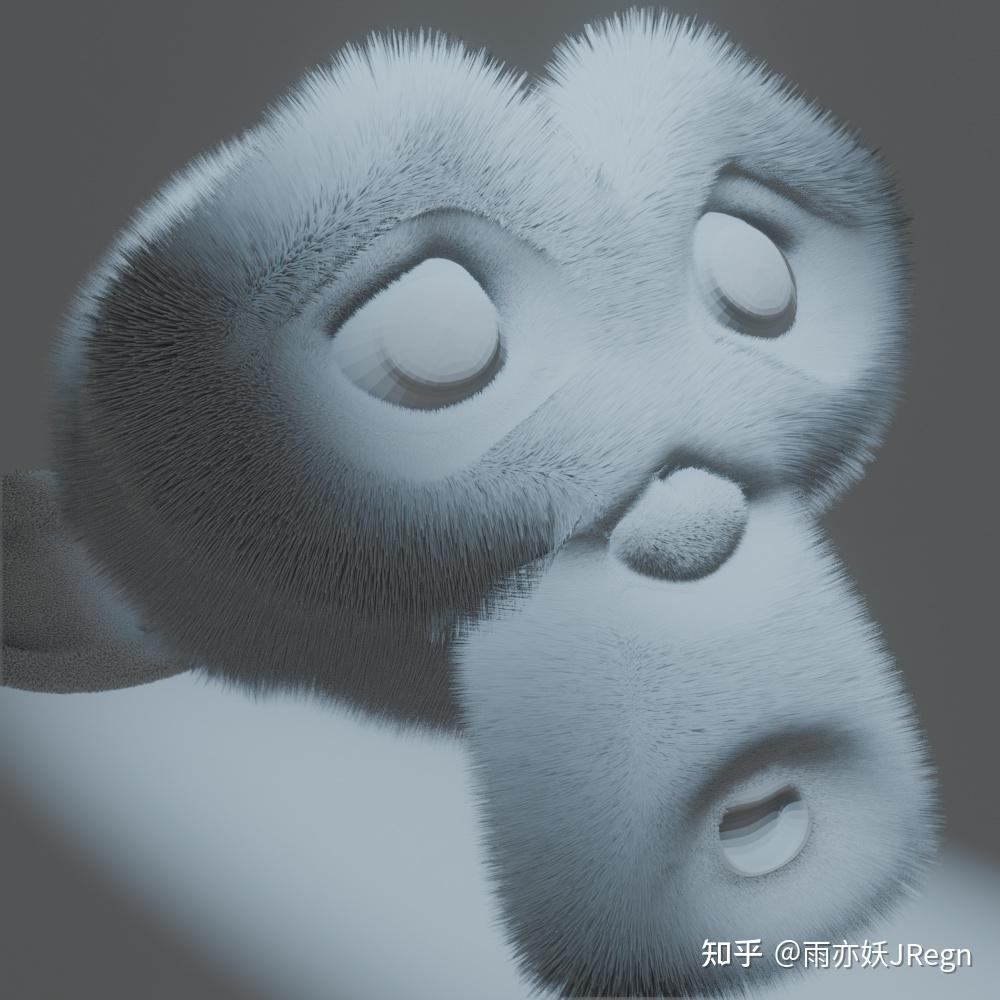 在 Blender 中实现 Shell Fur 毛发渲染 - 知乎