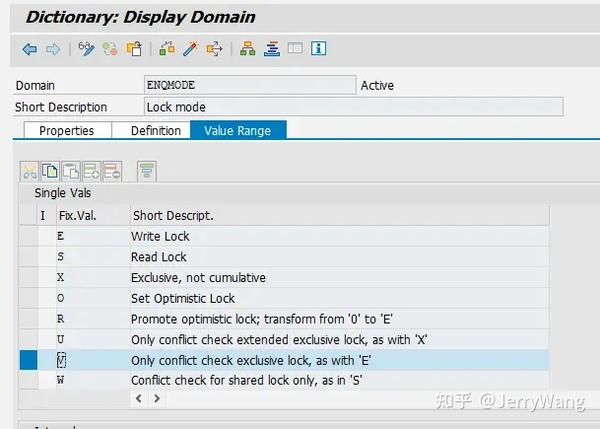 关于 SAP ABAP 里的锁类型 Lock Type - 知乎