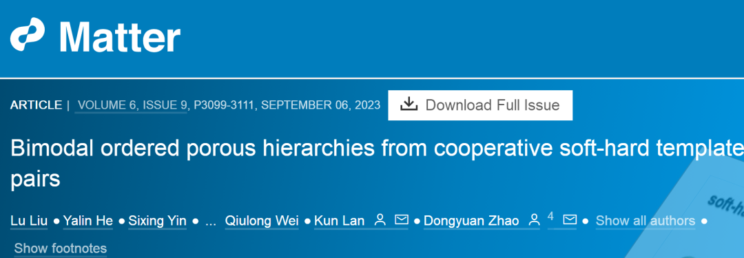 复旦赵东元院士团队提出超晶格组装新方法，软硬结合打造新型多孔碳材料，有望实现电化学的钠储存 - 知乎