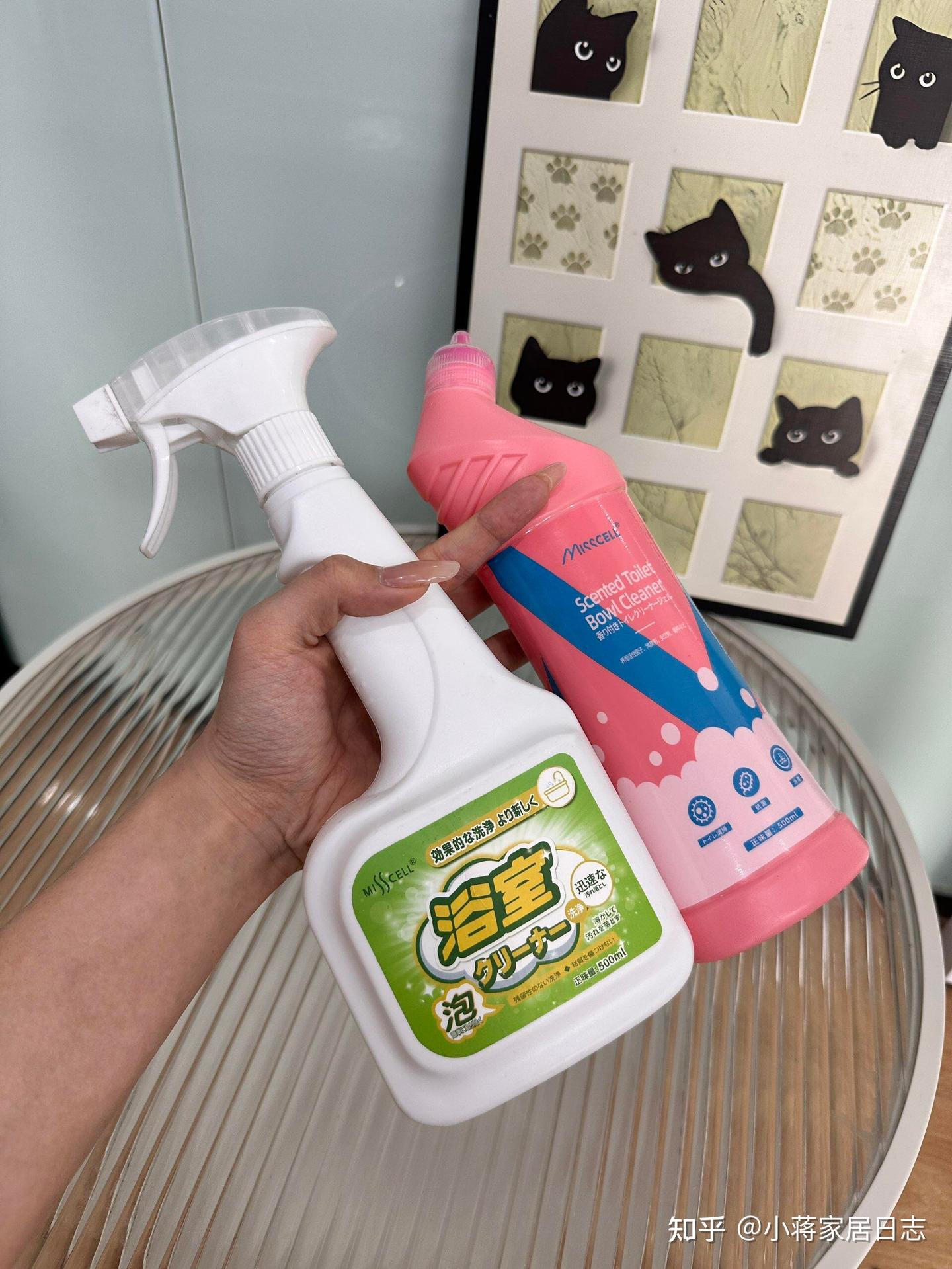 很火的两瓶misscell家浴室清洁产品总结 - 知乎
