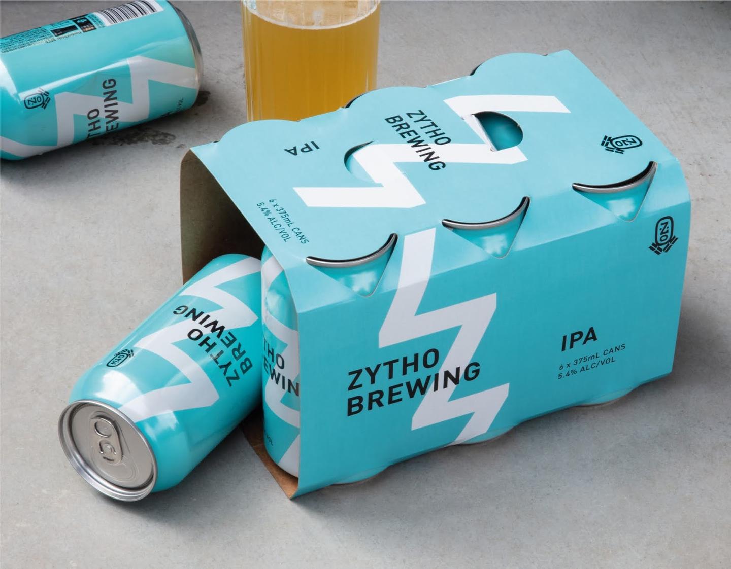 简约，纯色！Zytho Brewing啤酒包装设计 - 知乎