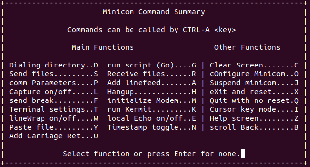 [Android][minicom]: 配置 & 串口Log - 知乎