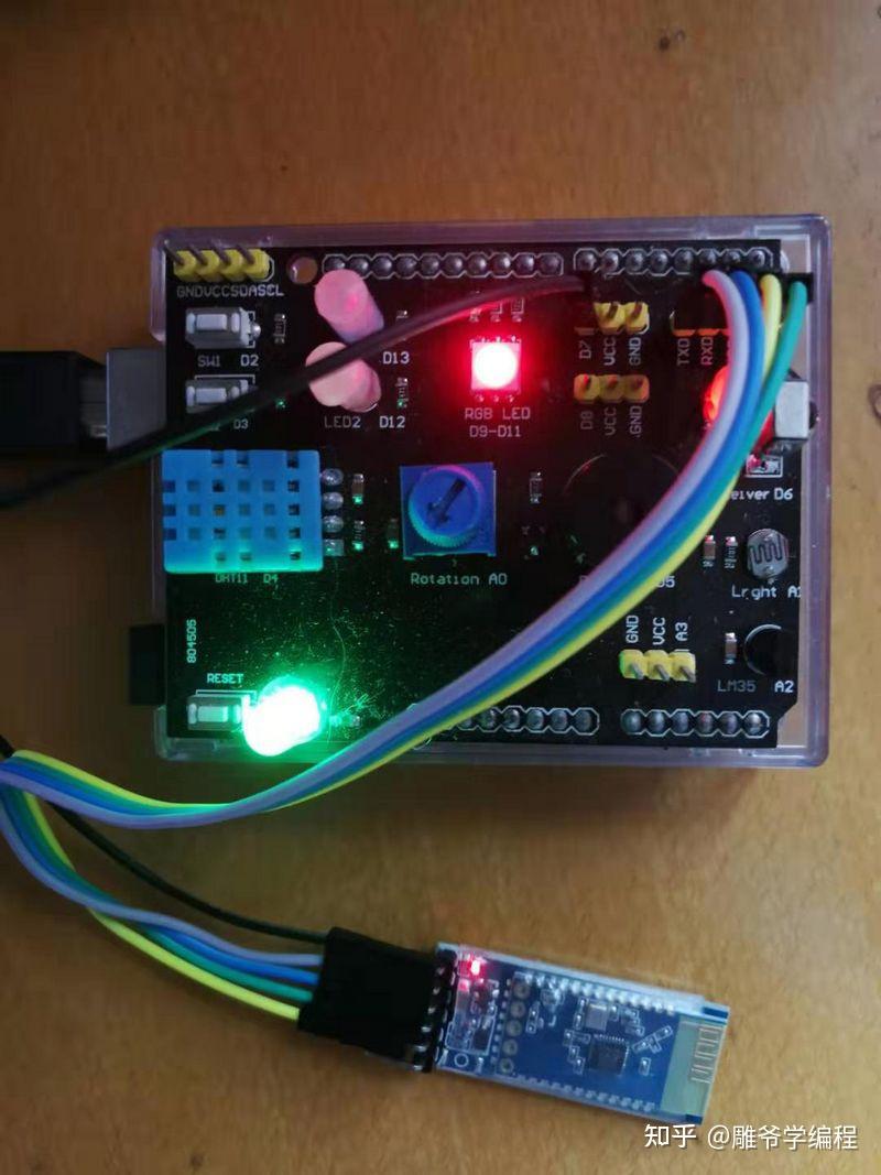 【雕爷学编程】Arduino动手做（110）---JDY-31 蓝牙模块 - 知乎