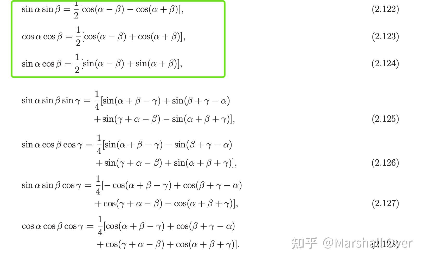 (二)三角函数(Trigonometric Functions)基础知识总结 - 知乎