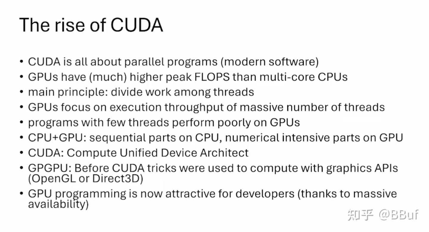 CUDA-MODE 课程笔记 第二课: PMPP 书的第1-3章速通 - 知乎