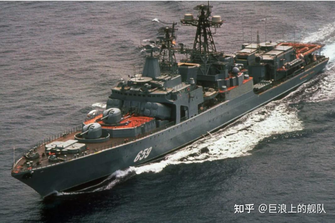 苏联 1155型 Udaloy 无畏级驱逐舰 - 知乎