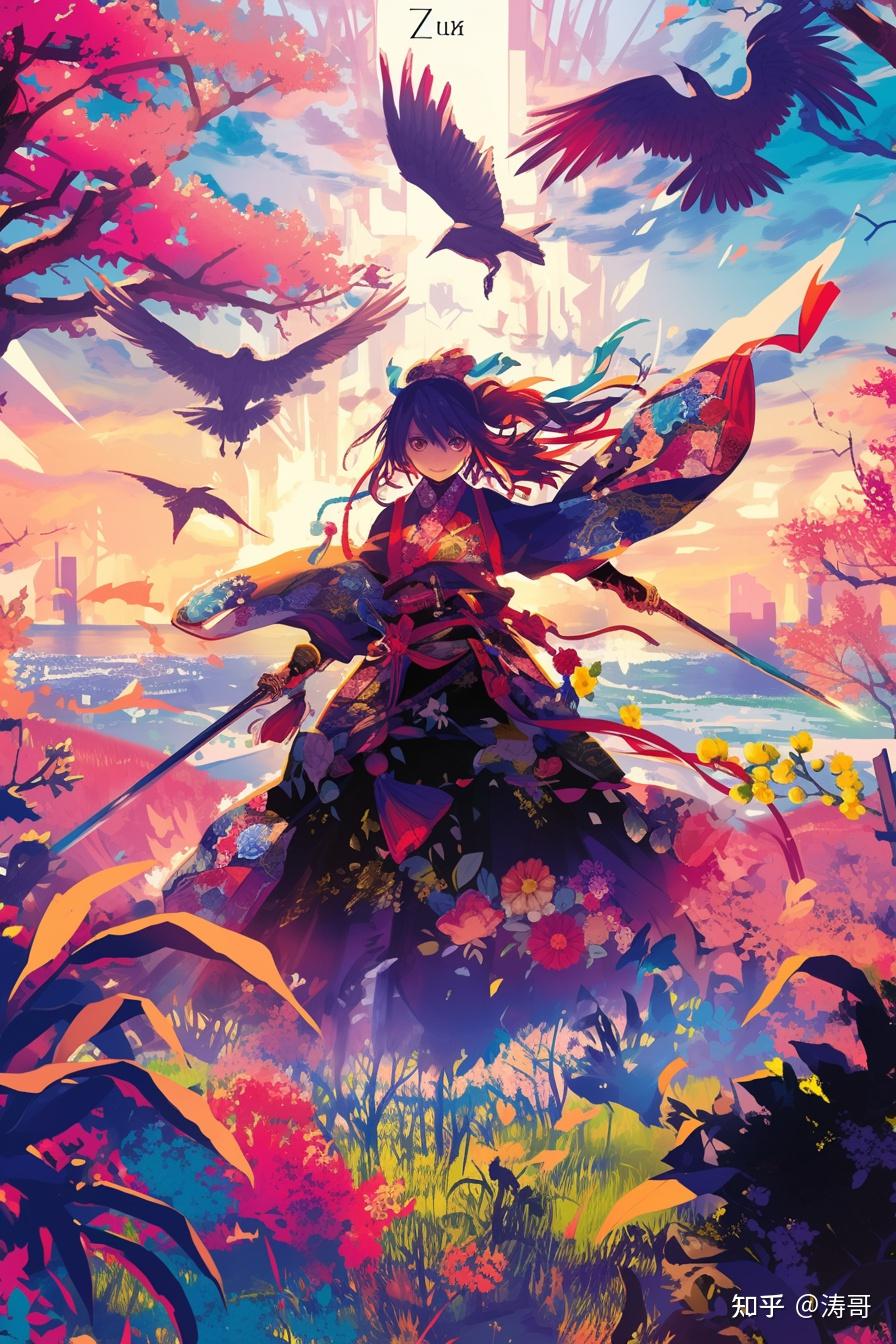 日本动漫风格 Anime - Midjourney绘画探索 - 知乎