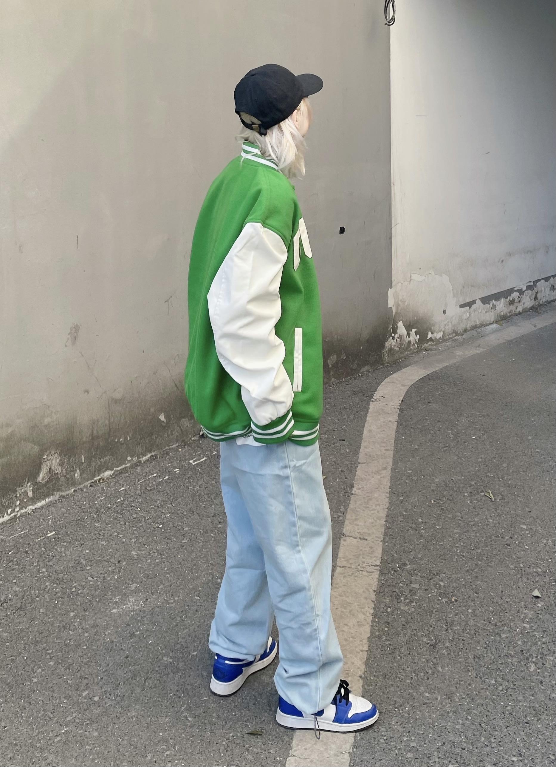 GUKUUL|少女感提绿棒球服穿搭分享 - 知乎