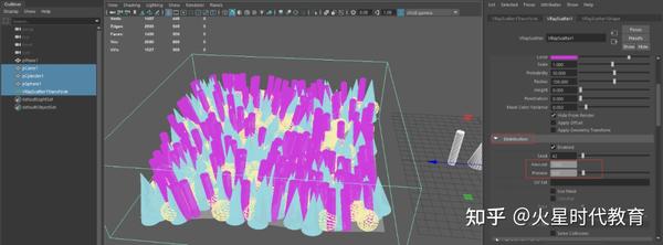 MAYA | VRay Scatter 散布基础 - 知乎