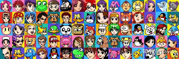 腾讯如何对20年前的QQ经典头像做重设计？ - 知乎