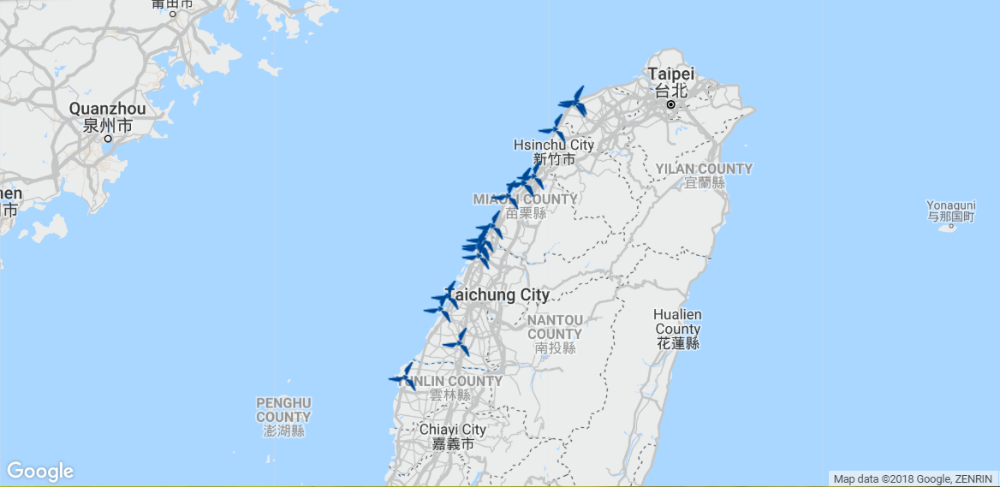 OffshoreWF in Taiwan (-Aug 18) - 知乎