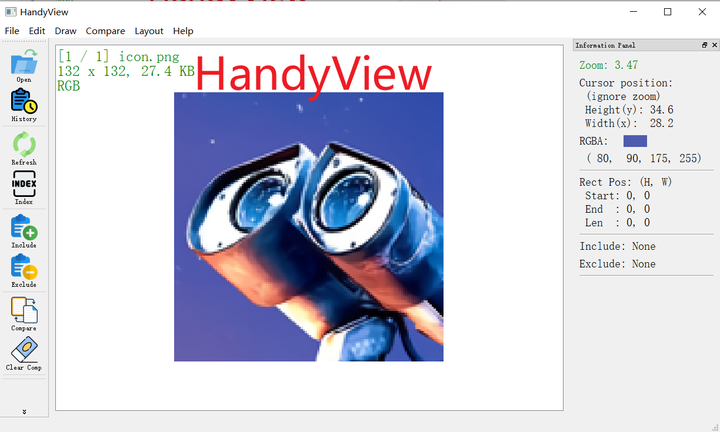 工欲善其事, 必先利其器 - 方便的看图比图工具HandyView - 知乎