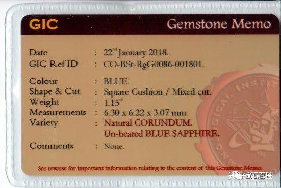 宝石证书|GIC和GIC，到底有什么区别？ - 知乎