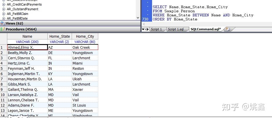 第五章 SQL谓词 BETWEEN - 知乎