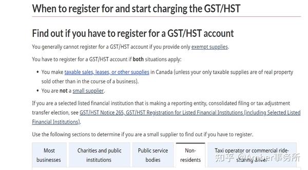 深度解读 | 加拿大GST / HST - 知乎
