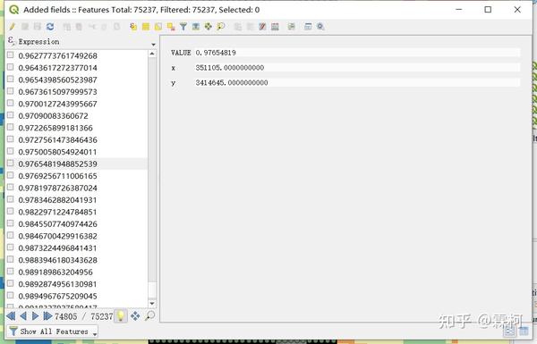 提取栅格影像中的某一行/列的像元值 - 知乎
