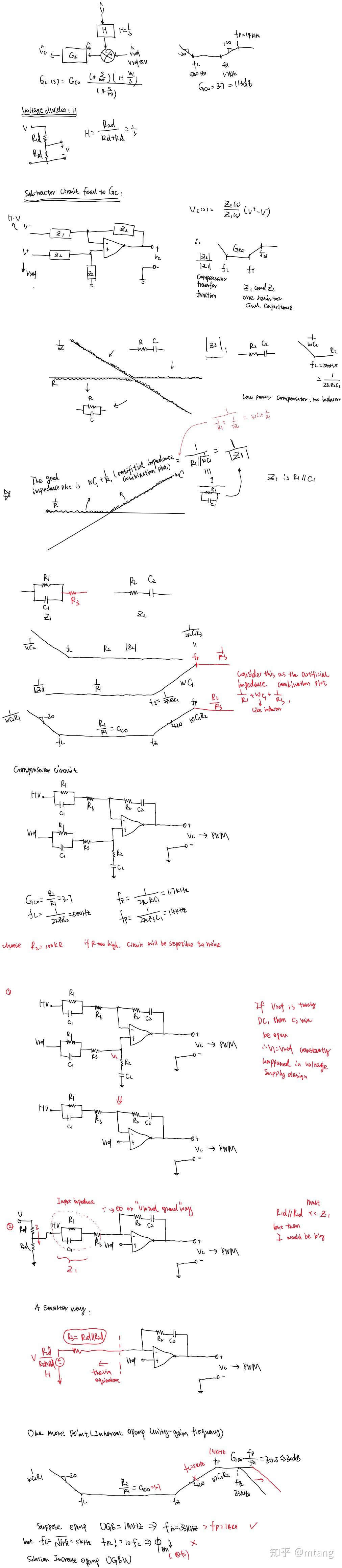 Opamp PID Compensator Design I - 知乎