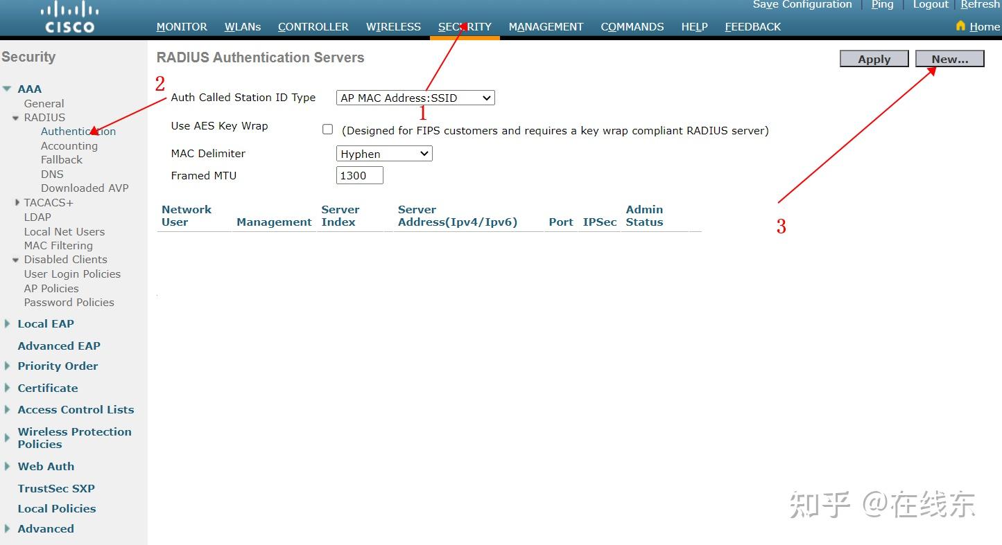cisco Radius模式 - 知乎