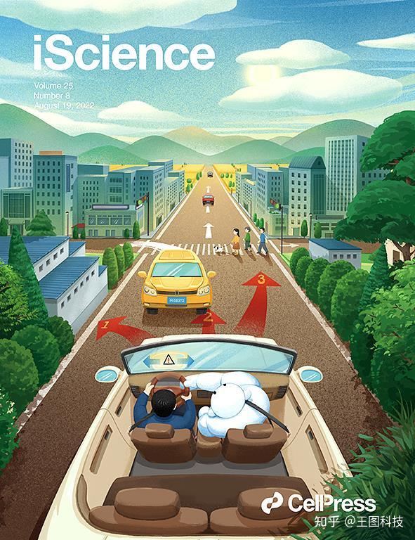 iScience封面设计/手绘封面/学术期刊介绍/期刊封面设计 - 知乎