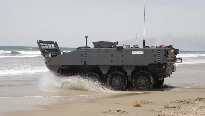 ACV两栖战车开始服役，攻击力偏弱，性能远不如05式！ - 知乎