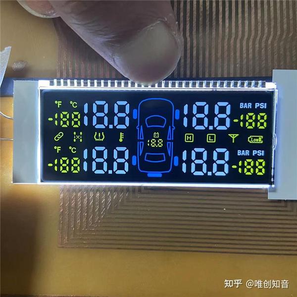 胎压检测仪LCD段码显示屏驱动芯片ic，液晶屏显示驱动ic，WT0022 - 知乎