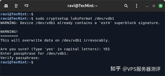 LUKS：Linux磁盘数据加密，支持NTFS - 知乎