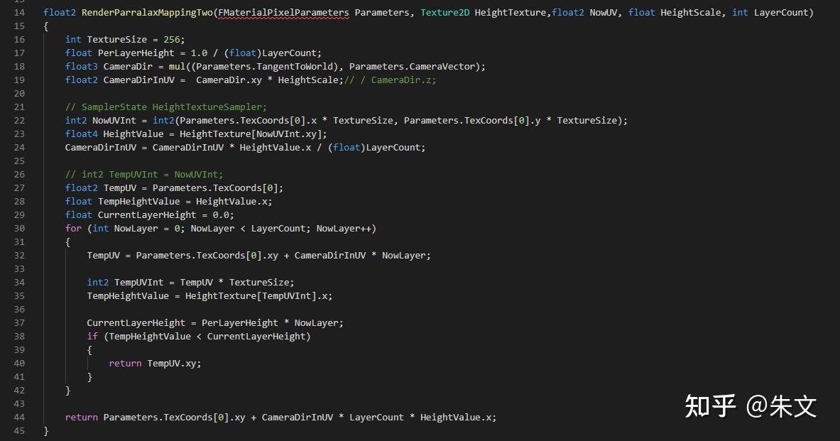 [UE5实践] 视差贴图(Parallax Mapping) - 知乎
