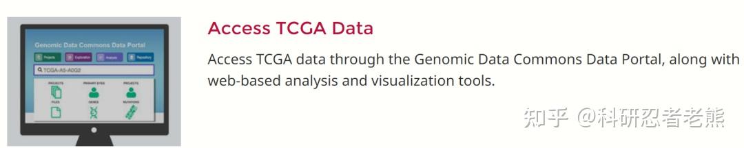 TCGA数据库怎么用啊？有没有大神教我一下？ - 知乎