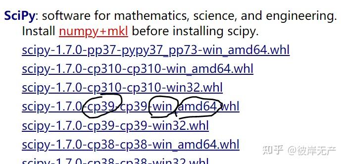 Python3将mat文件转化为npy文件并存储：从安装pip工具 下载numpy Scipy库说起 知乎