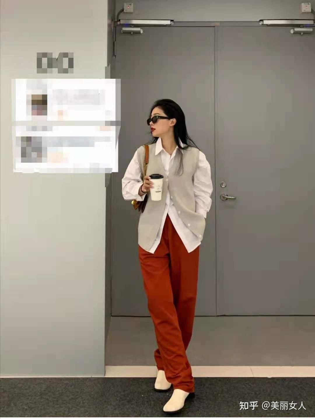 红色裤子配什么颜色上衣好看 - 知乎