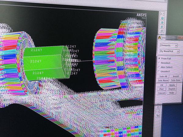 ansys经典版只显示指定的单元 - 知乎